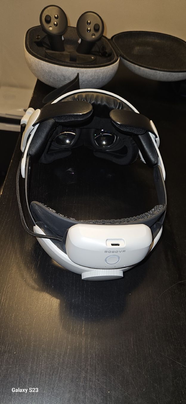 Casque VR Mega Quest 3 128 GB avec sangle BoboVR (D'occasion) à Geneve ...