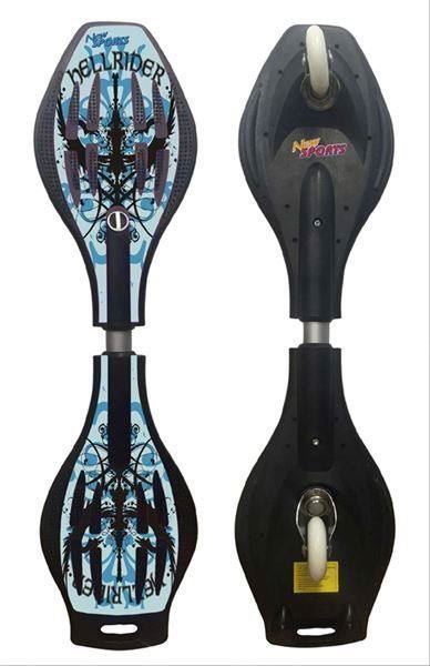 NSP Waveboard Blue/White ab 5 J. / 90kg (Neu und originalverpackt) in ...