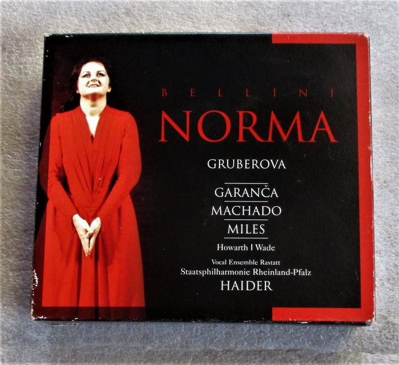 VINCENZO BELLINI/EDITA GRUBEROVA - Norma 2-CD (Gebraucht) in für CHF 9. ...
