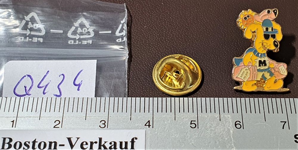 Q434 - Pin Comic Figur - Super Maus in die Ferien (Gebraucht) in Reinach BL für CHF 2 – mit ...