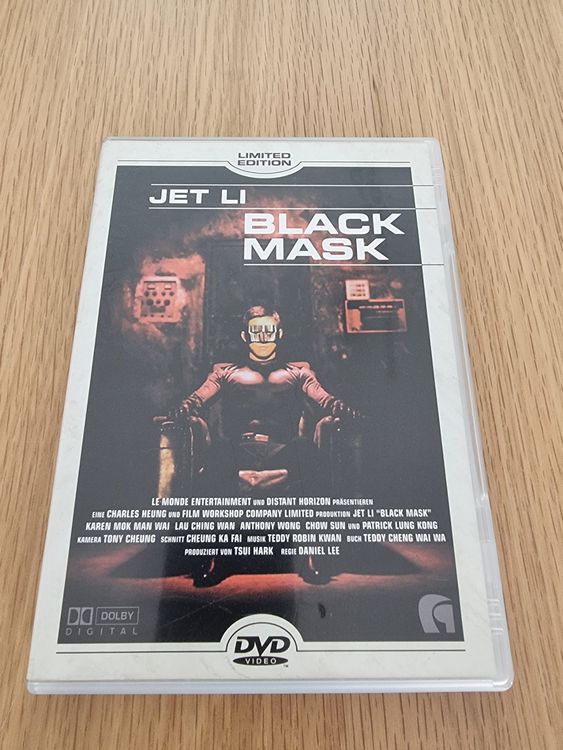 Jet Li - Black Mask (DVD) Limited Edition - Top Zustand! (Gebraucht) in ...