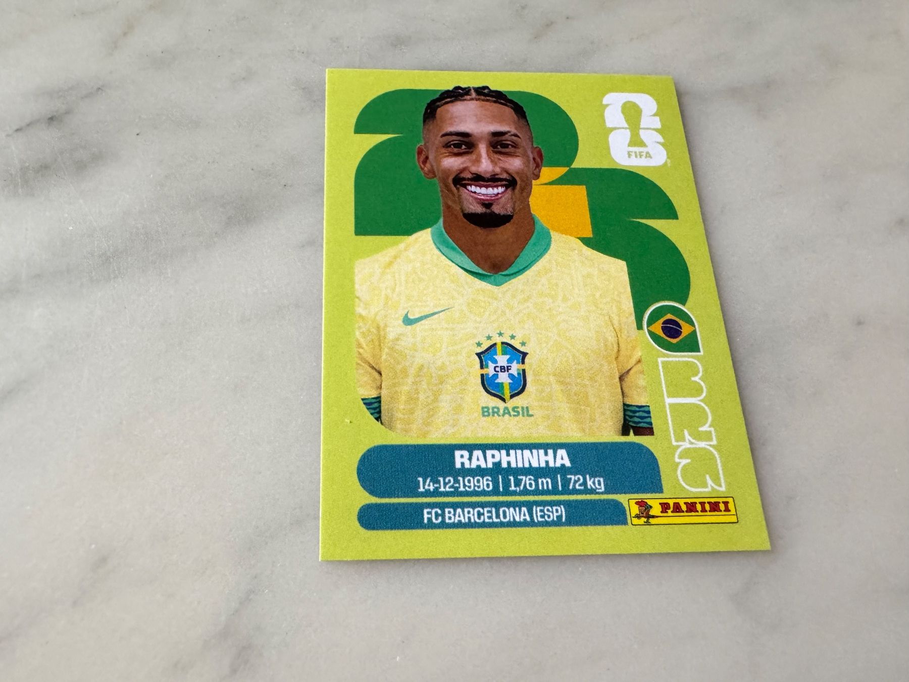 Panini Fifa Fussball WM 2026 Sticker Raphinha BRA 19 (Neu (gemäss ...