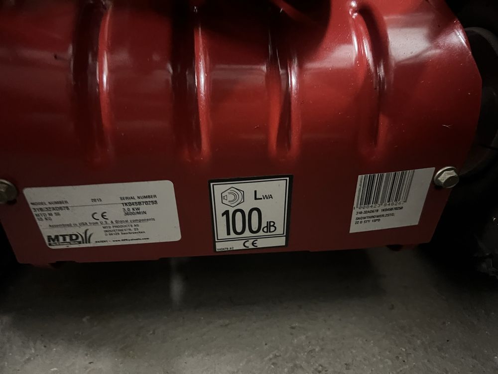 MTD Schneefräse M56 - frisch ab Service (Gebraucht) in Schönenberg ZH ...