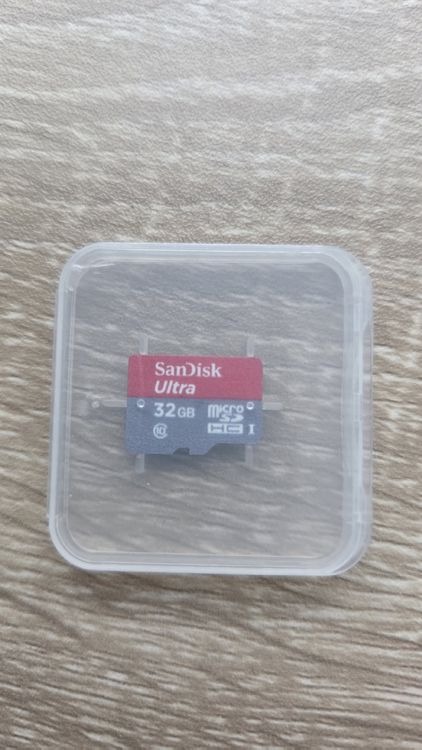 Carte Micro SD SanDisk Ultra 32GB - Parfait état! (D'occasion) à ...