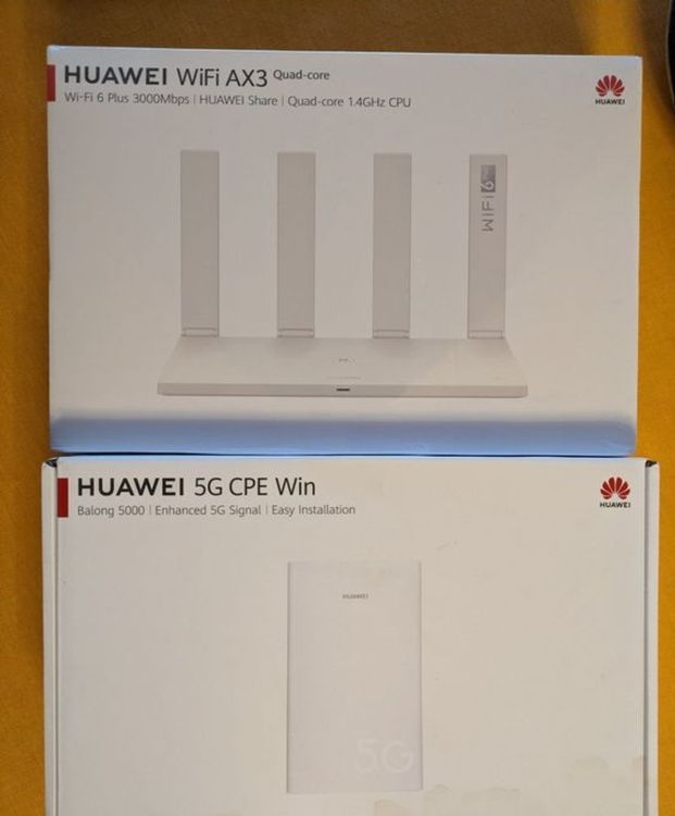 Huawei 5g cpe win + Wifi AX3 Quad-core Router (Neu und originalverpackt ...