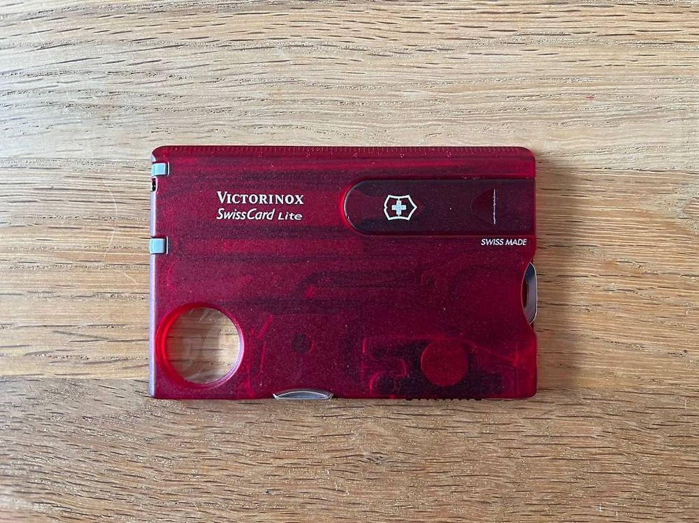 Victorinox SwissCard Lite rot (Neu (gemäss Beschreibung)) in Hirzel für ...