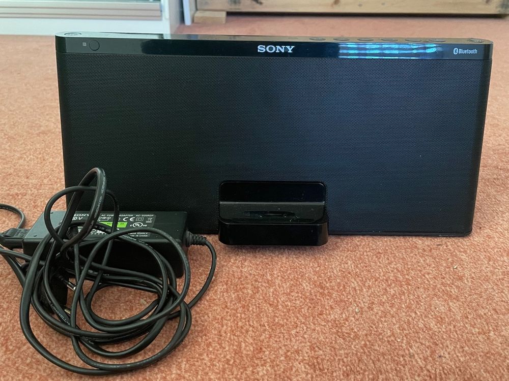 Lautsprecher Sony RDP-X60iP Bluetooth Speaker Dock (Gebraucht) in für ...