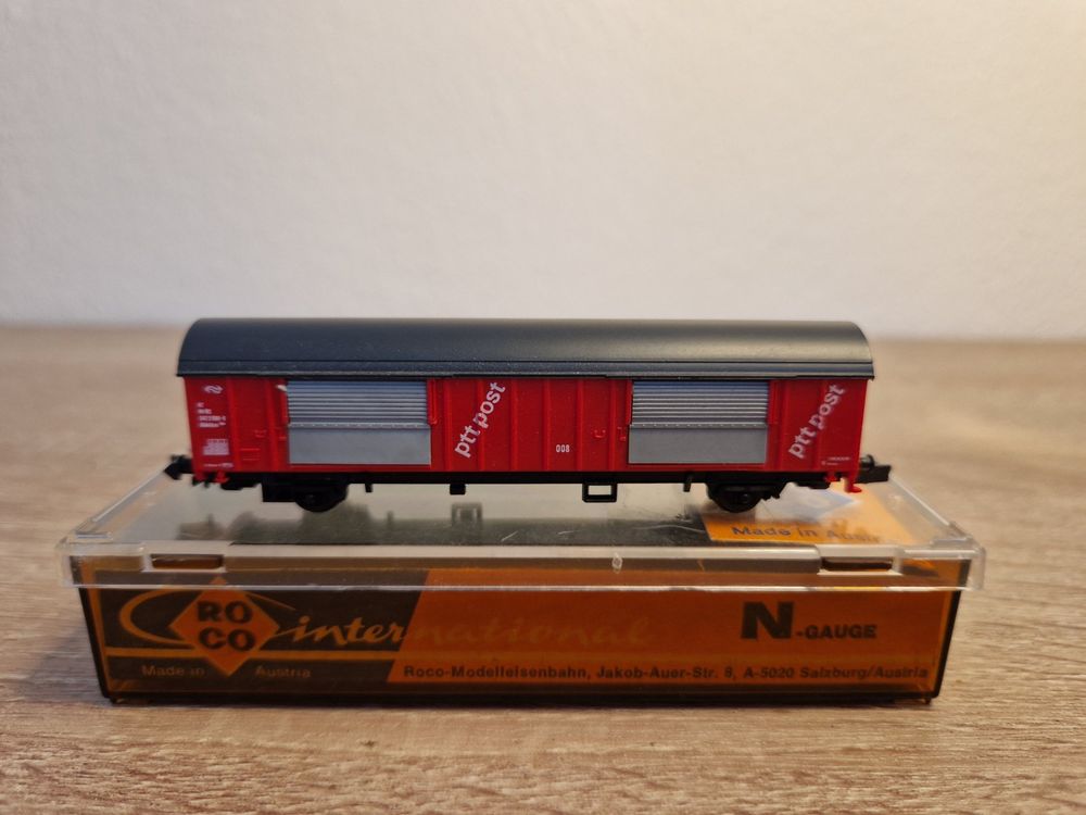 Roco N 02333A Güterwagen Ptt Post OVP NEU | Kaufen auf Ricardo