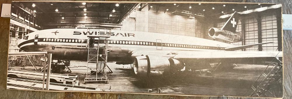 Bild SWISSAIR DC-10 HB-IHA im Hangar | Kaufen auf Ricardo