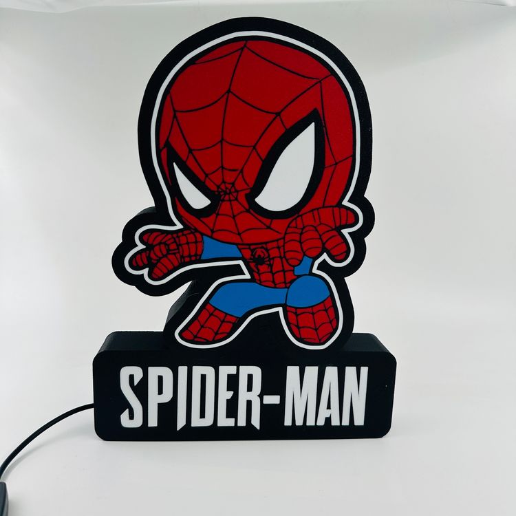 Lightbox lampe led SPIDER MAN RGB (Neu (gemäss Beschreibung)) in ...