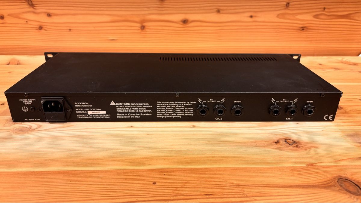 Rocktron Velocity 100 Stereo Endstufe - Kraftvoller Sound! (Gebraucht ...