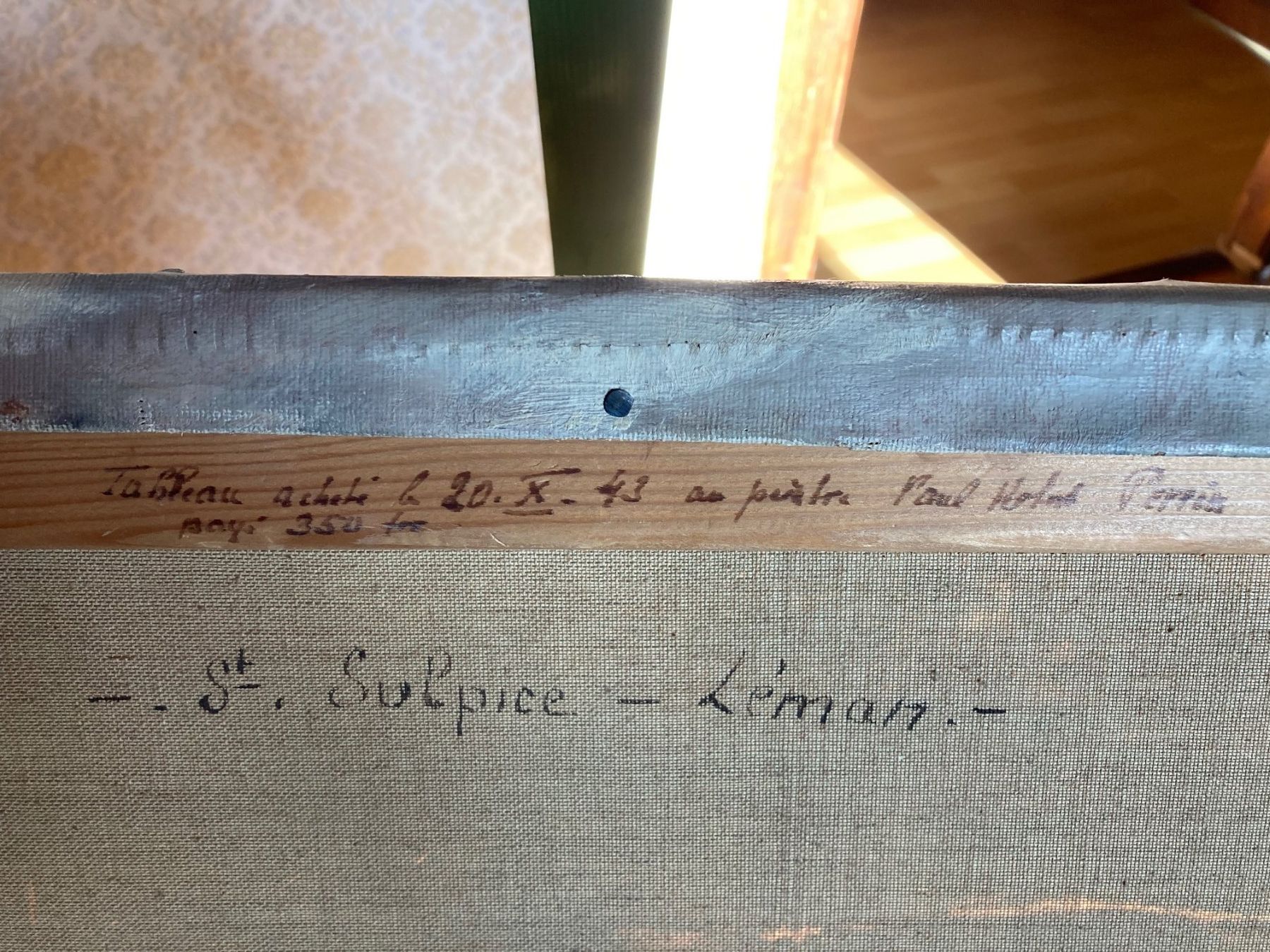 Tableau de Paul-Robert Perrin, Le Lac Léman à St-Sulpice VD (D'occasion ...