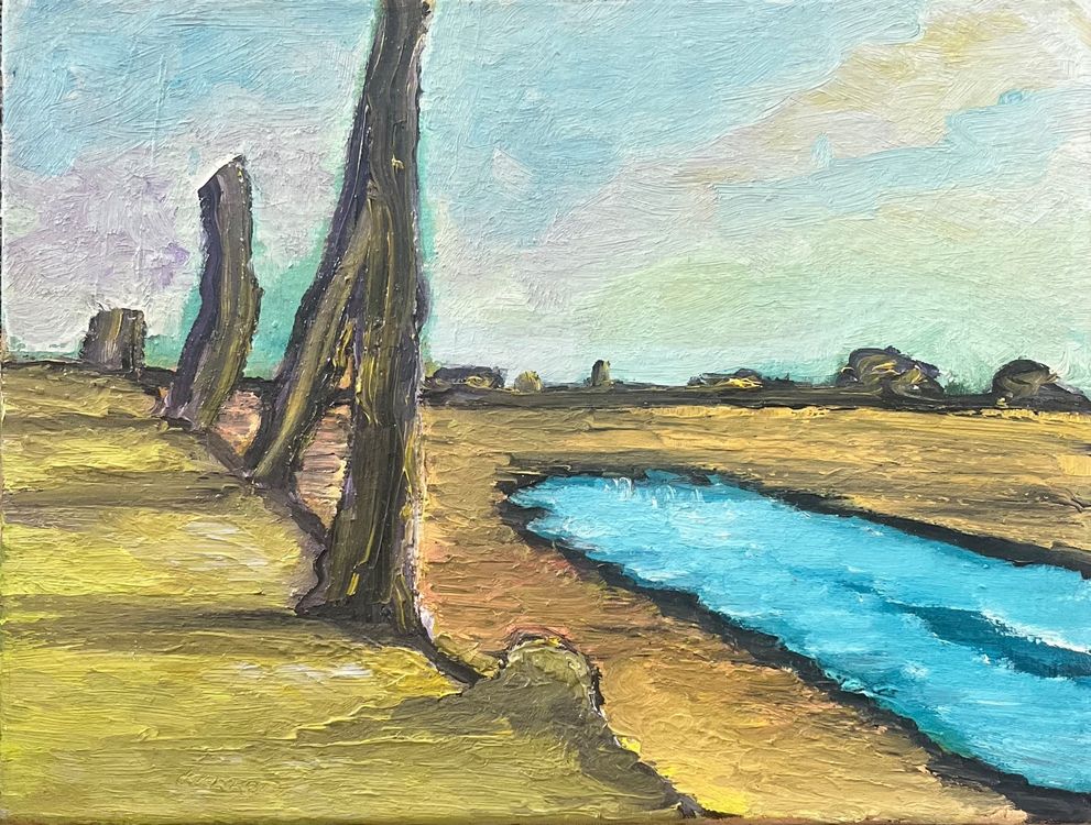 Lech Klekot (1953) Landschaft Gemälde (Gebraucht) in für CHF 35 – mit ...