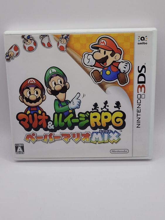 Mario & Luigi RPG Mix 3D Nintendo 3DS OVP Japan (Gebraucht) in ...