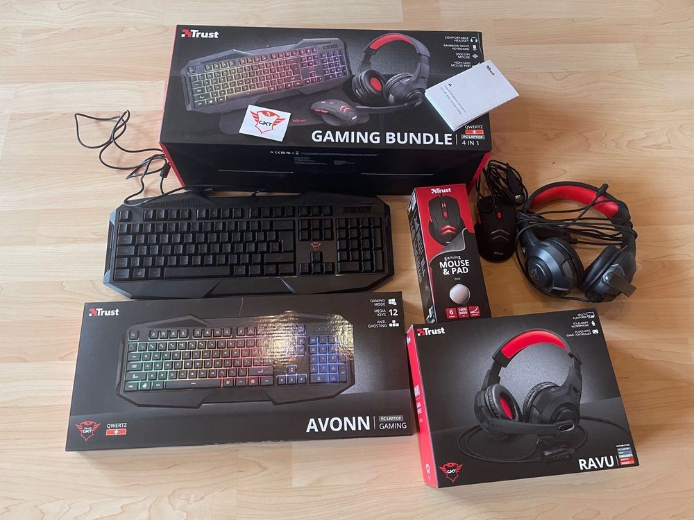 Trust Gaming Bundle 3 in 1 (Gebraucht) in Hombrechtikon für CHF 20 ...