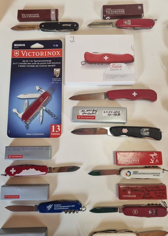 29 Sackmesser von Victorinox Sammlung (Neu (gemäss Beschreibung)) in Laufen für CHF 909 – mit ...