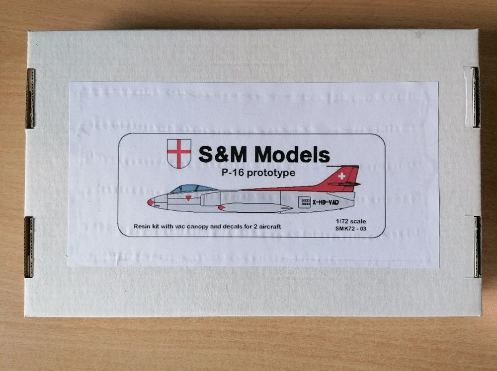 1/72 P-16 Prototype S & M Models SMK 72-03 (Neu und originalverpackt ...