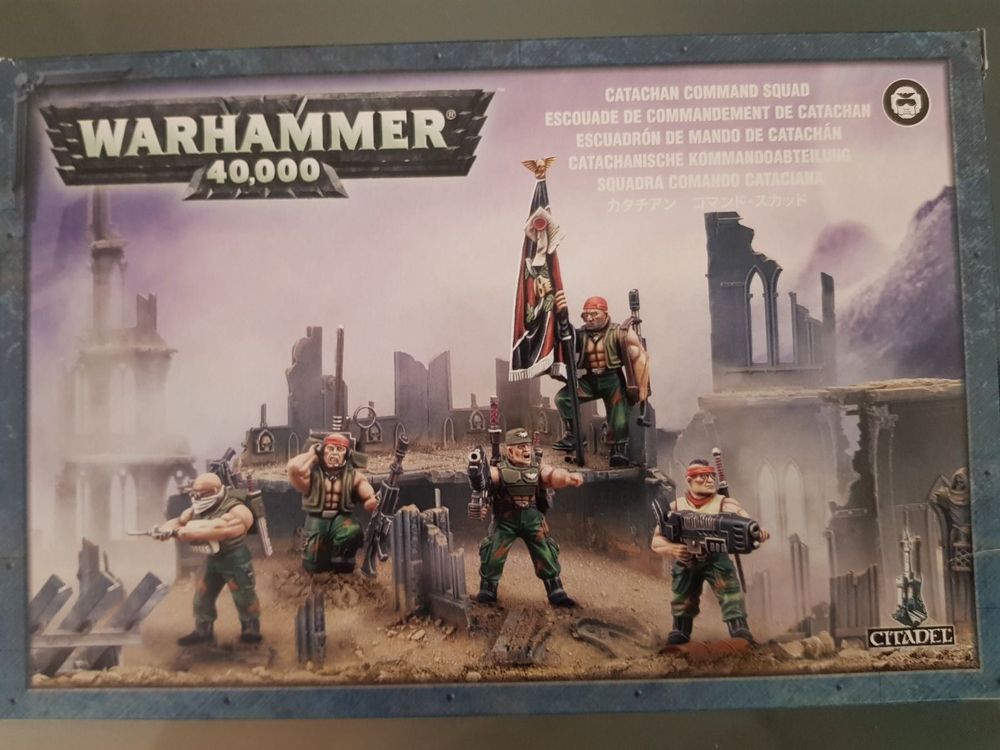 Warhammer 40k - Catachan Command Squad (Neu (gemäss Beschreibung)) in ...