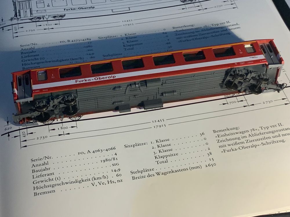 Bemo 3252 215 - Personenwagen - Furka-Oberalp - A4065 | Kaufen auf Ricardo