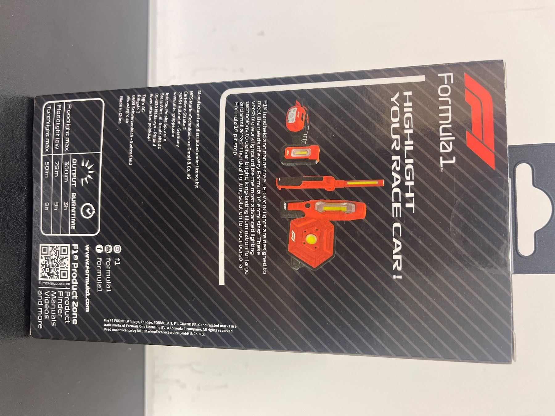 Neu Formula 1 Taschenlampe WL300 (1x) (Neu und originalverpackt) in ...