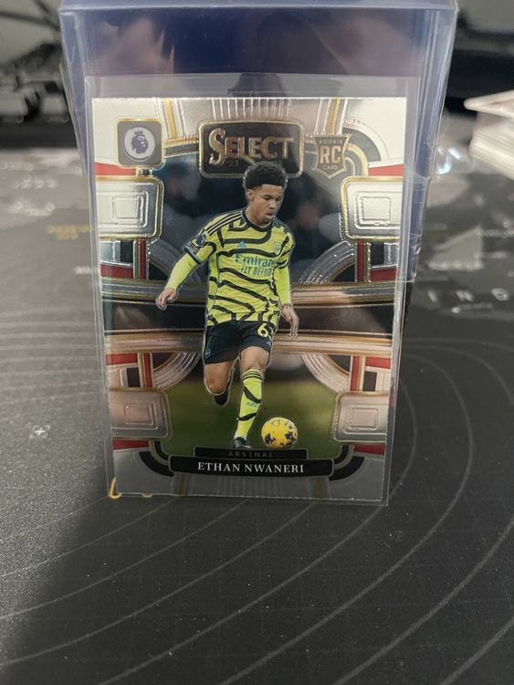 Panini Select Ethan Nwaneri Rookie Karte Arsenal Fussball (Neu (gemäss ...
