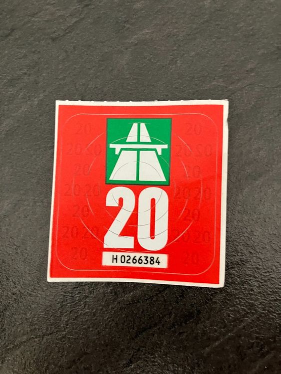Autobahnvignette 2020 / Neu (Neu und originalverpackt) in Wegenstetten für CHF 6 – mit Lieferung ...