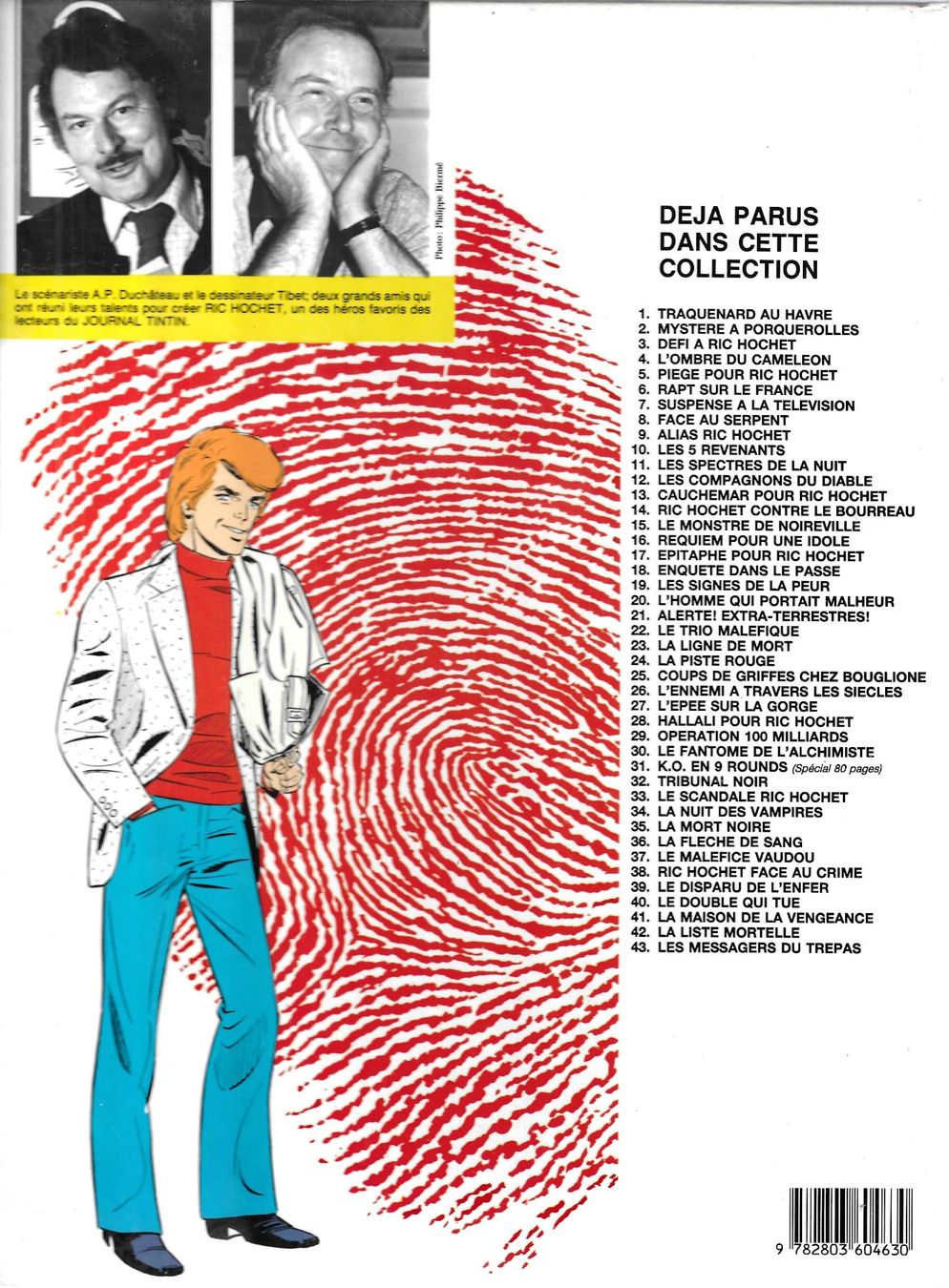 Ric Hochet - Le disparu de l'enfer - 1984 TBE (Gebraucht) in Savagnier ...