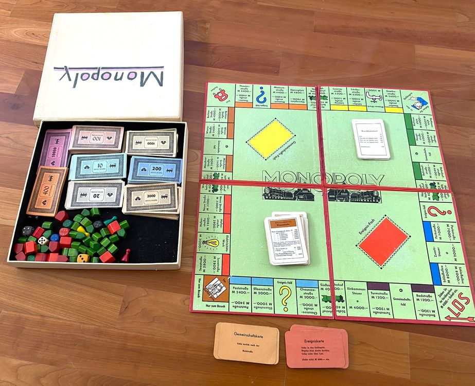 antikes Monopoly Ausgabe Deutschland MARK um 1950 (Gebraucht) in ...