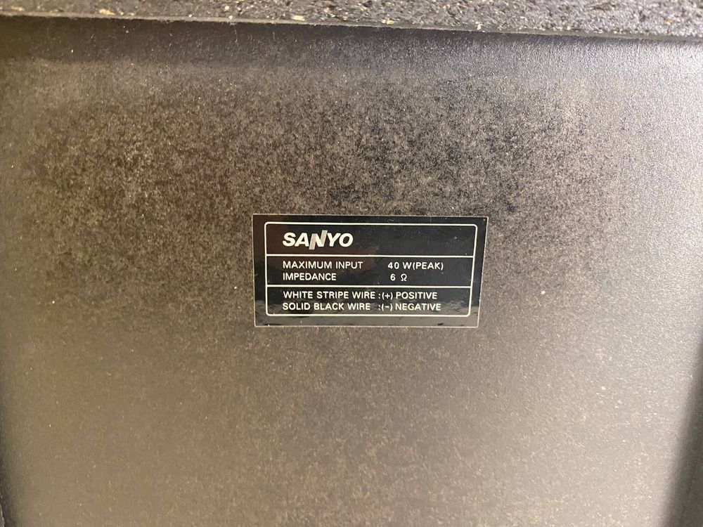 Sanyo DC-BM 500 CD Kompaktanlage mit Lautsprecher N 1058 (Gebraucht) in Roggwil BE für CHF 4 ...