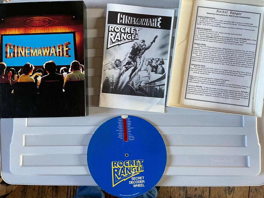 Rocket Ranger Cinemaware MS-DOS PC Spiel | Kaufen auf Ricardo