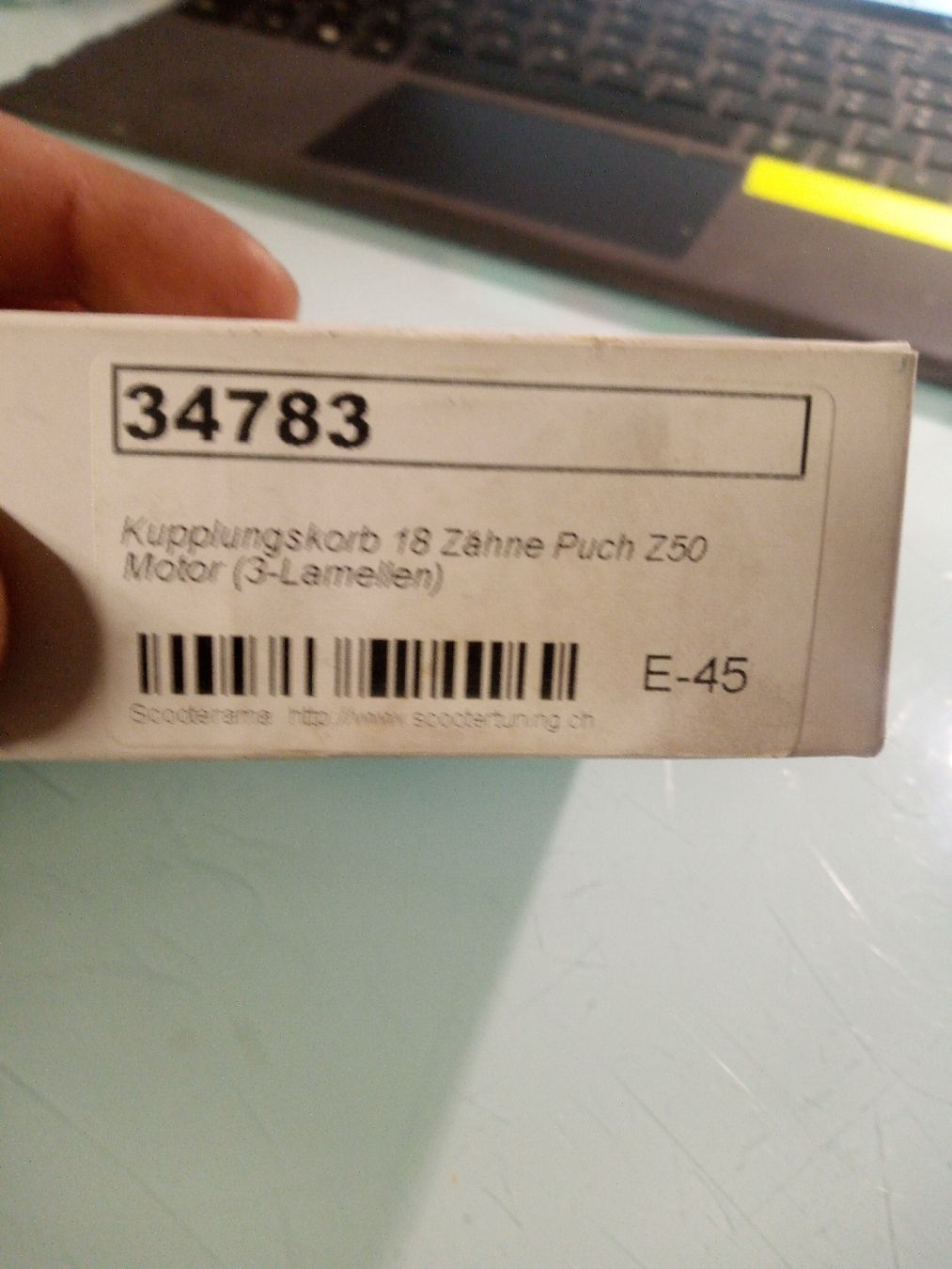 embrayage cloche Z50 puch x30NL 18T pour 3x lamelle (Neuf avec ...