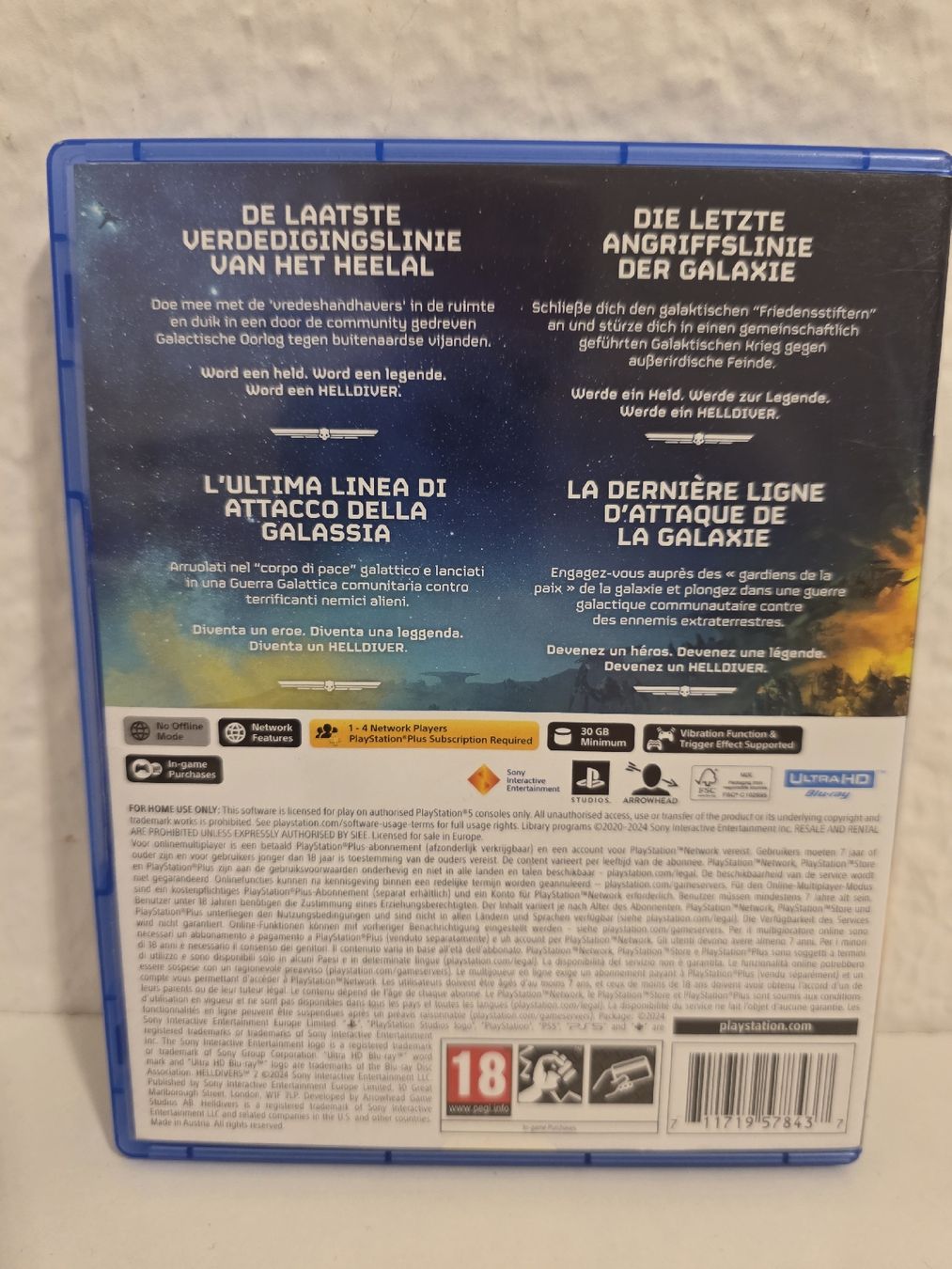 Helldivers II - PS5 Game - Like New Condition - Fast Post! (Gebraucht ...