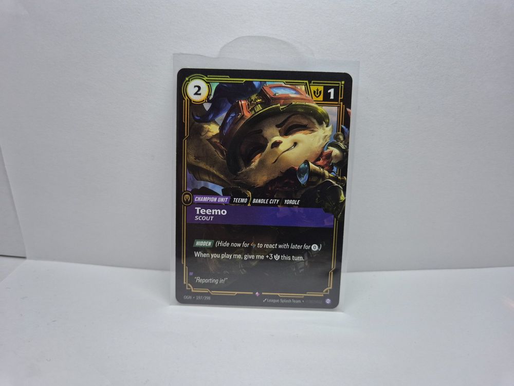 Riftbound Origins Teemo OGN 197 Rare (Neu (gemäss Beschreibung)) in ...