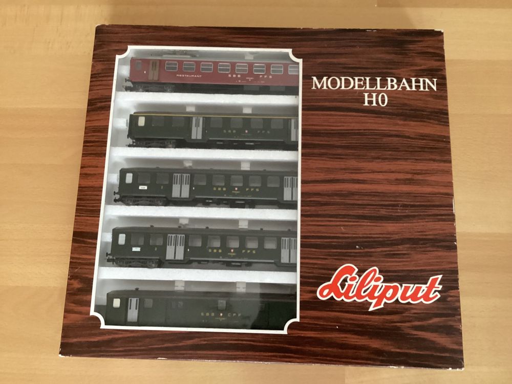 H0 Liliput SBB Leichtstahl Set (Gebraucht) in Laupen BE für CHF 125 – mit Lieferung auf Ricardo ...