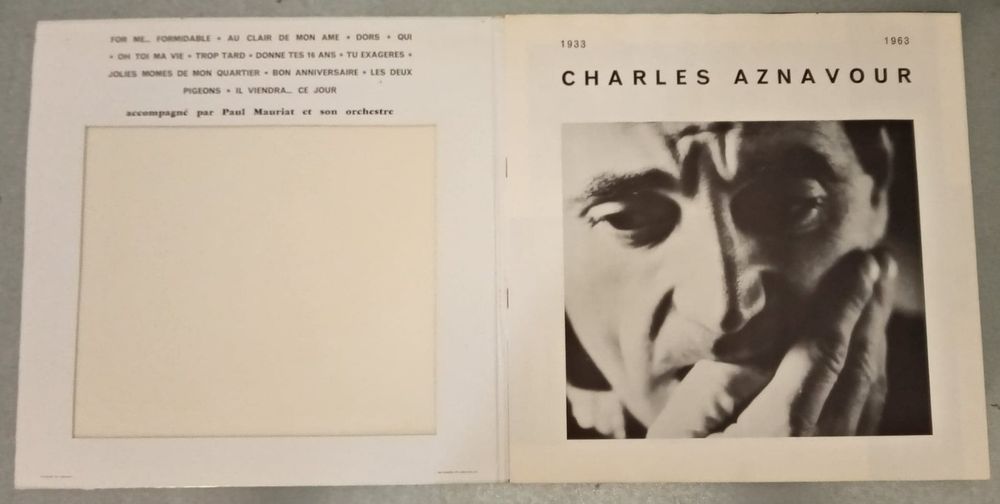 Charles Aznavour – Qui ? - disque vinyl 1963 | Kaufen auf Ricardo