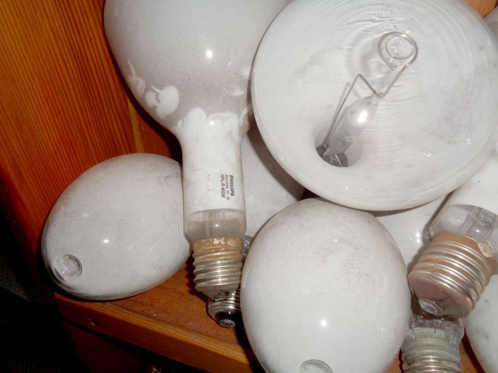 Gasentladungslampe Glühbirne Osram Philips H2 HPL-R HQL 400W (Gebraucht ...