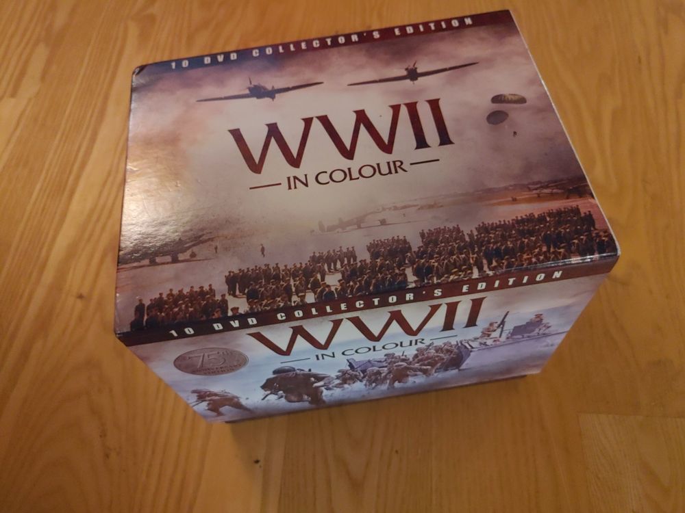 DVD-Box: "WWII - In Colour" (10 DVD Collector's Edition) ENG (Gebraucht ...