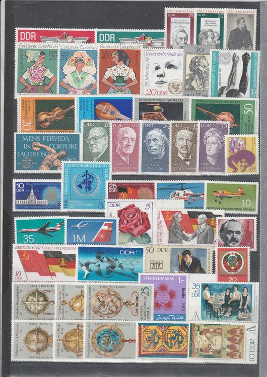 35/LOT DDR AB 1970 ** (Neu (gemäss Beschreibung)) in Hirschthal für CHF 6 – mit Lieferung auf ...