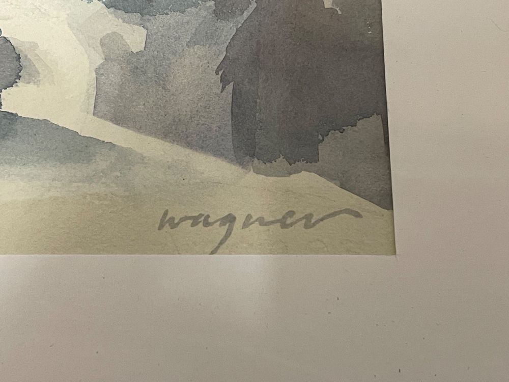 Aquarelle Bild (Wagner) Nr (54) (Gebraucht) in Effretikon für CHF 6 – nur Abholung auf Ricardo ...