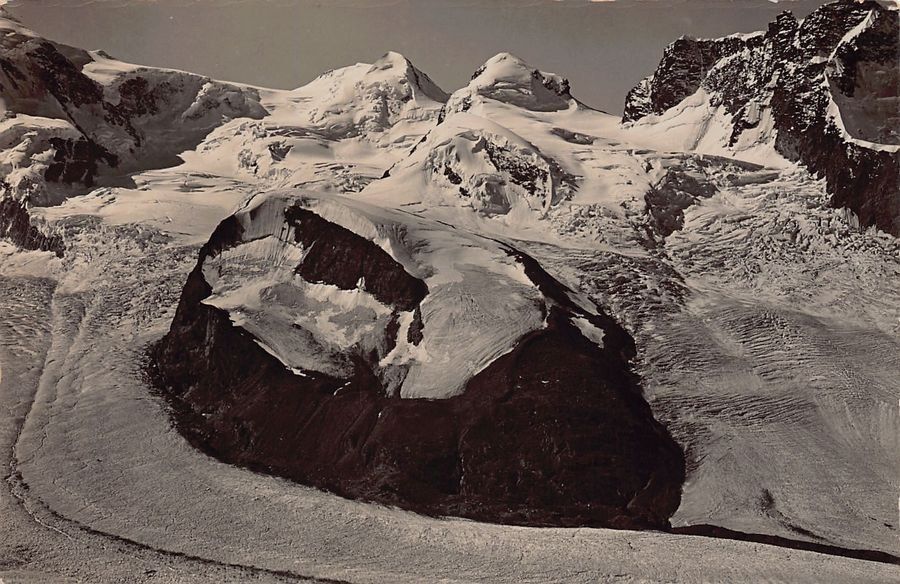 ALPIN: Zermatt, Gornergrat, Castor-Pollux-Breithorn Stempel (Gebraucht ...