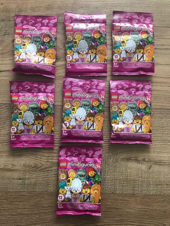 Lego minifigures 7 x sachets série 24 (Neuf avec emballage d'origine) à ...