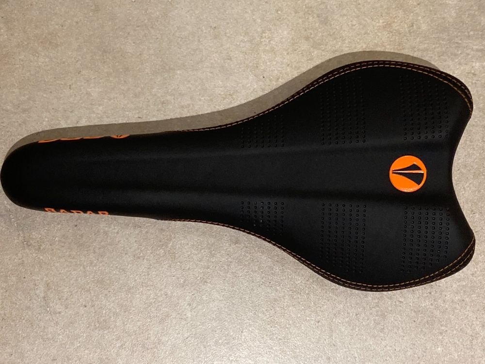 Velo- / MTB SDG Radar Mountain Sattel - black/orange, neue (Neu (gemäss ...