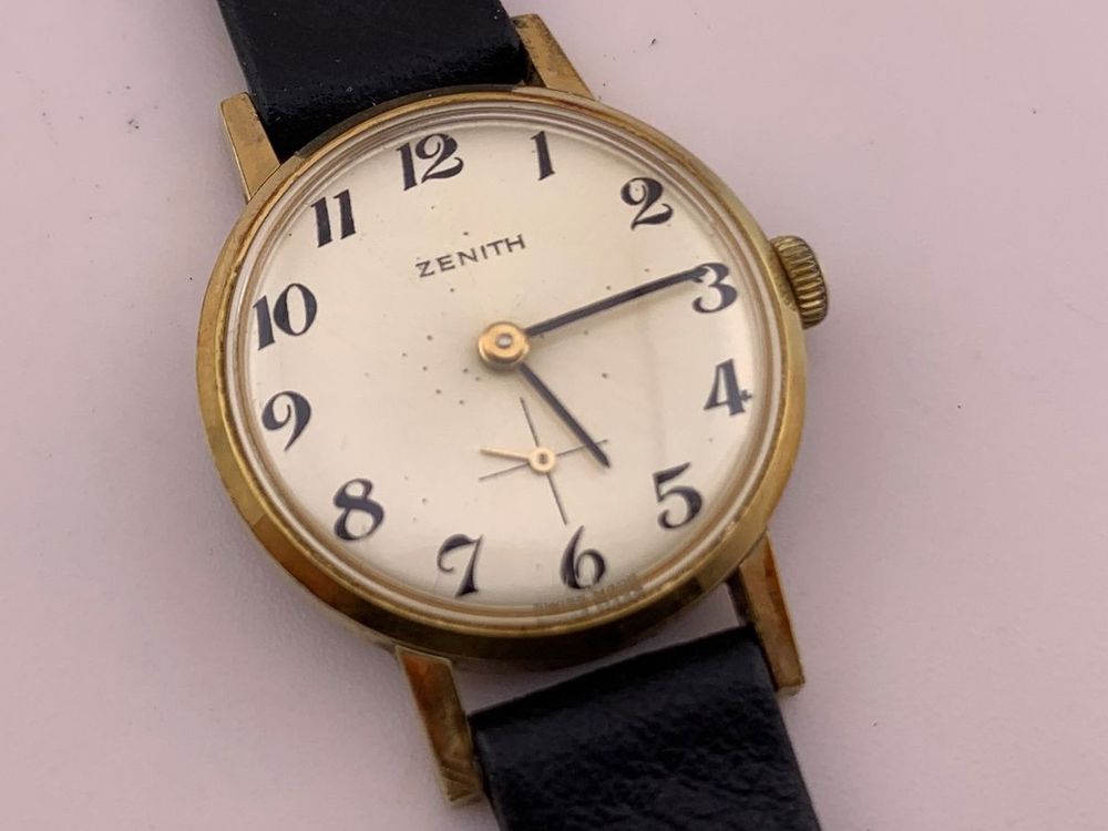 Vintage ZÉNITH mécanique femme / Damenuhr Handaufzug (Gebraucht) in Biel/Bienne für CHF 15 – mit ...
