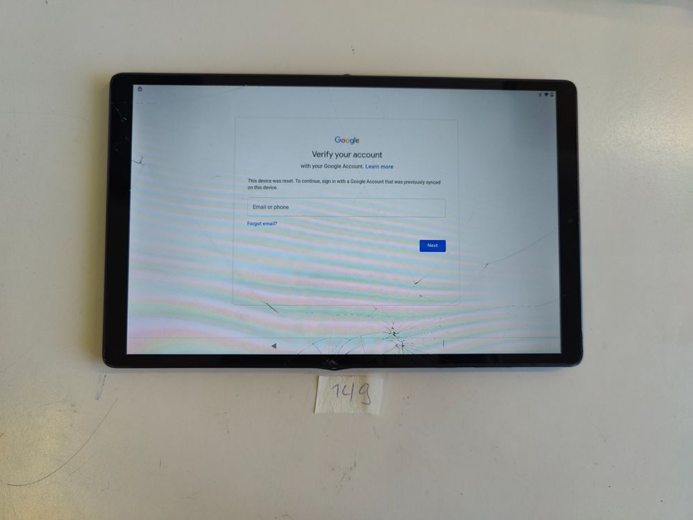 Lenovo Tab M10 Ab 7.Fr (Defekt) in Solothurn für CHF 8 – mit Lieferung ...