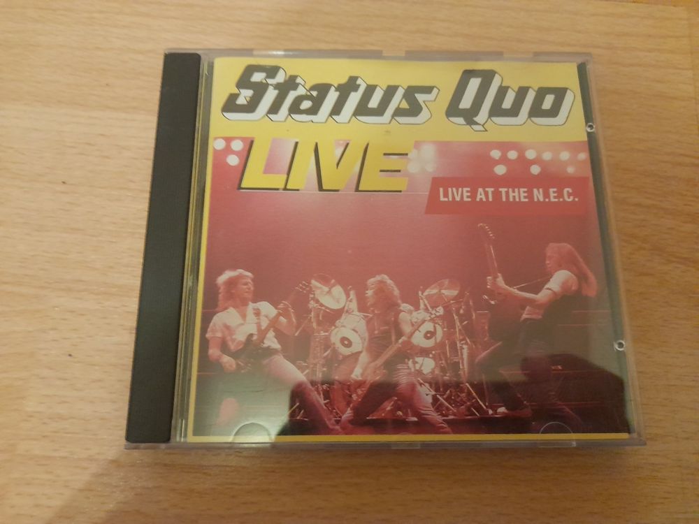 CD Status Quo Live At The N.E.C. (Gebraucht) in Lustmühle für CHF 1 – mit Lieferung auf Ricardo ...