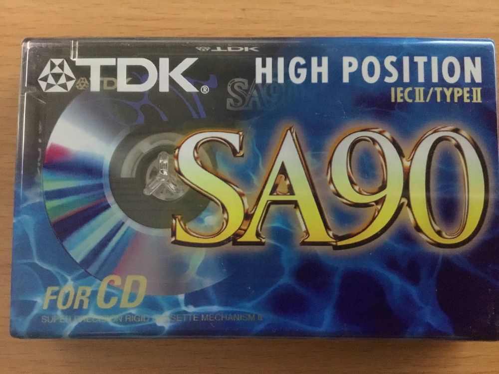 Kassette TDK SA90 original verpackt (Neu und originalverpackt) in Courtaman für CHF 5 – mit ...