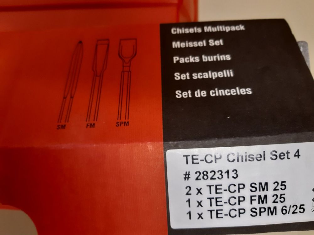 HILTI Meissel-Set TE-CP SM/FM/SPM | Kaufen auf Ricardo