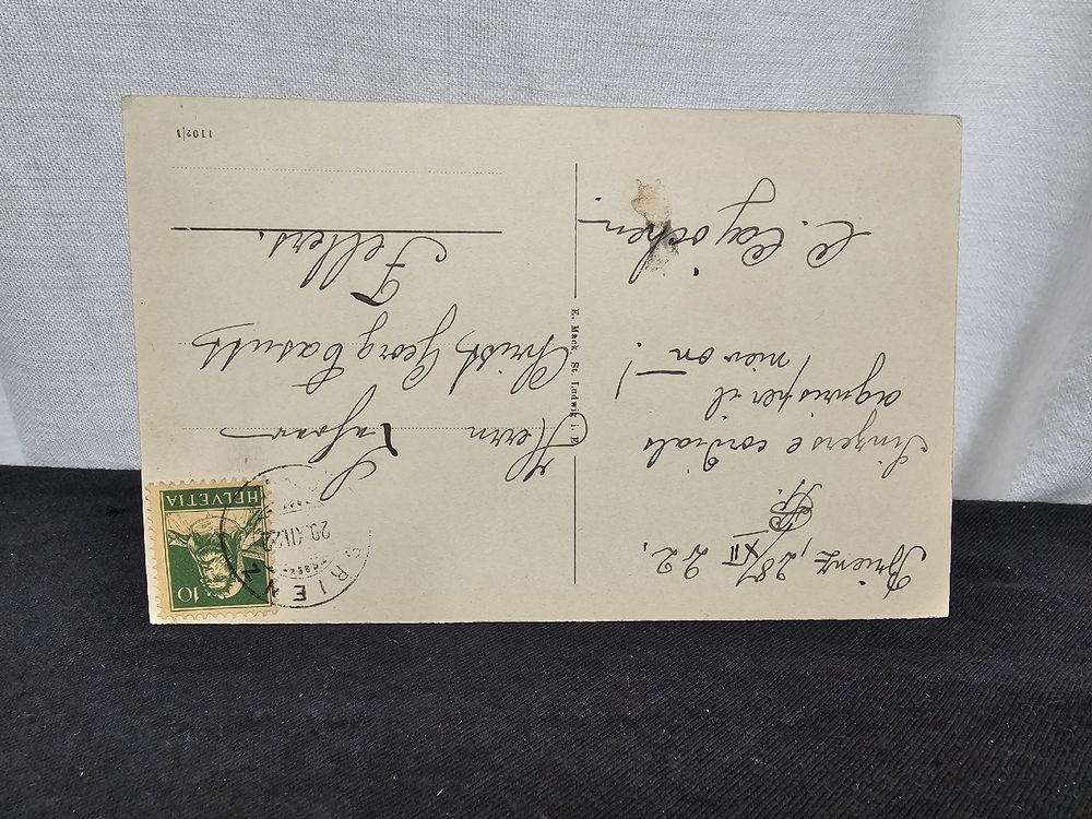 Antike Ansichtskarte Brienz Graubünden (Gebraucht) in für CHF 49 – mit ...