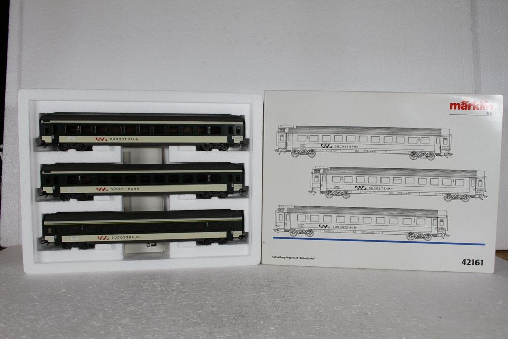 Märklin 42161 SOB- EW IV- Wagen-Set Südostbahn | Kaufen auf Ricardo