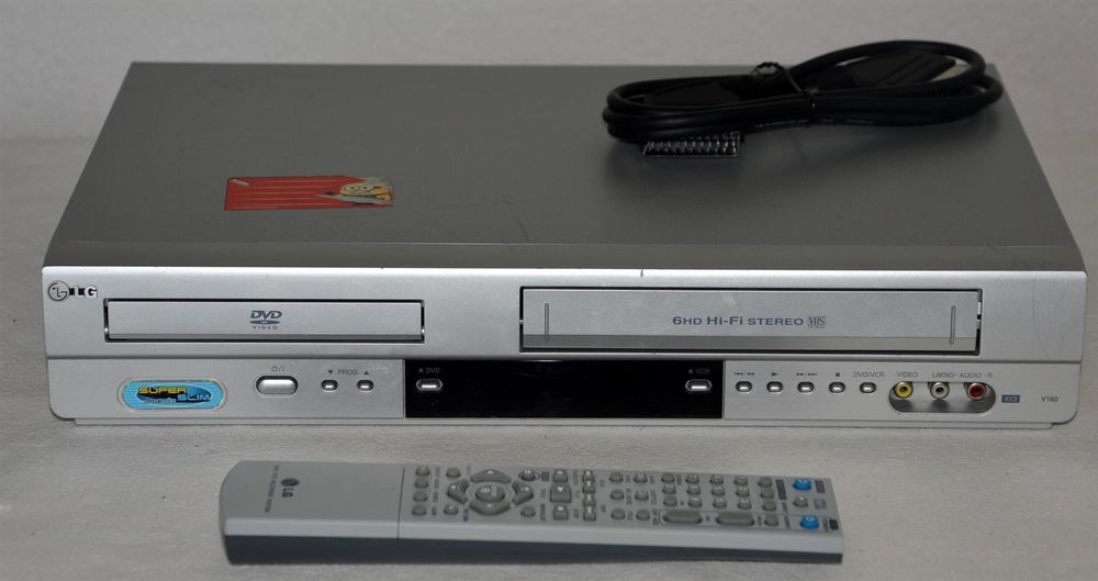 Combo DVD / VHS LG V160 (D'occasion) à Collonges pour CHF 80 – avec livraison | Acheter sur Ricardo